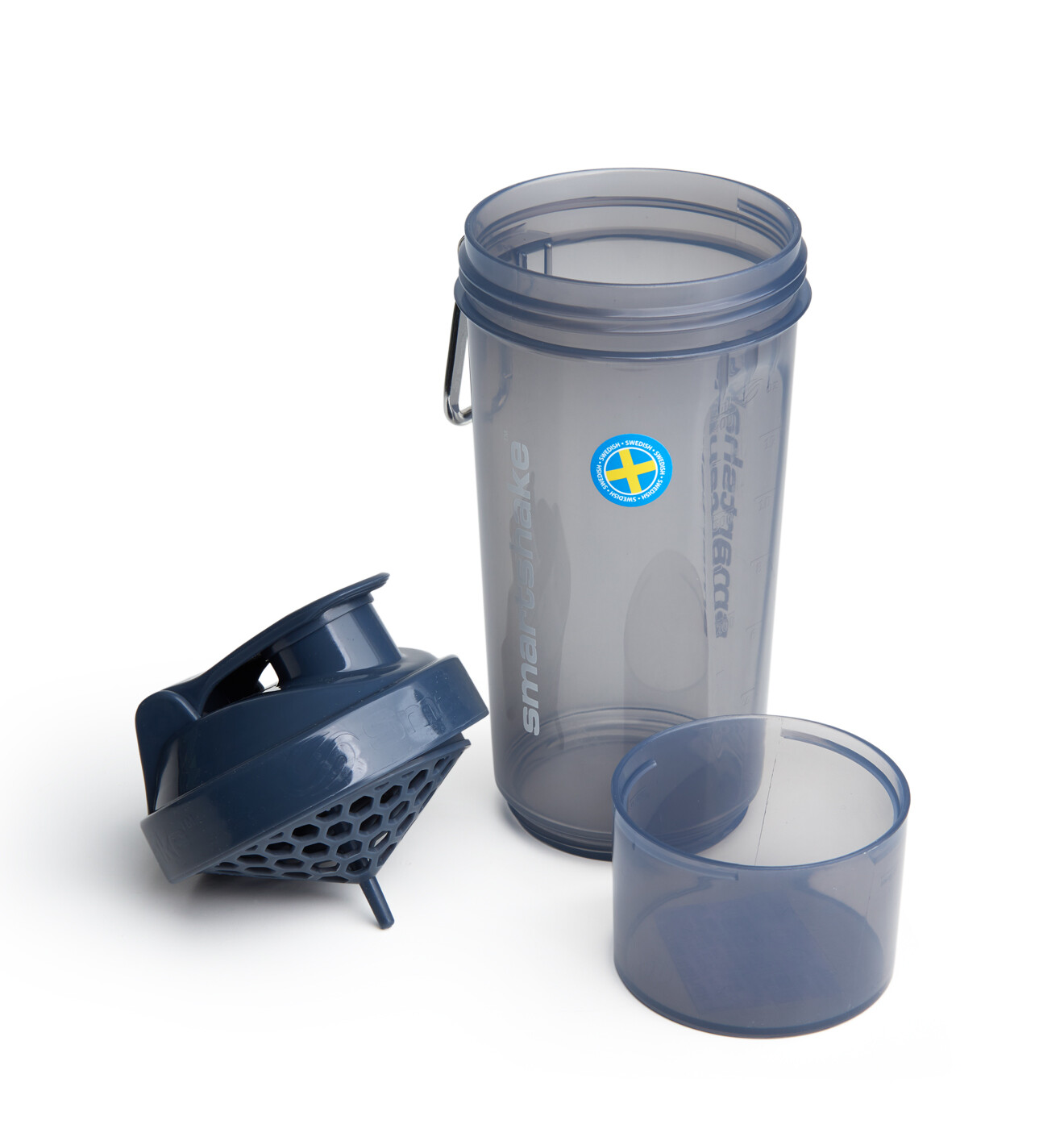 SMART-SHAKE Protein Shaker Bottle, Mixer Shaker Cup SmartShake Slim ...