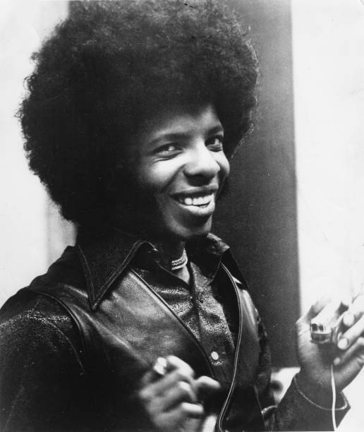 Sly Stone Of Sly And The Family Stone Portrait 1973 Old Music Photo | eBay