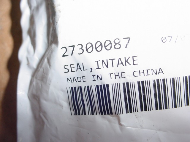 Harley Davidson OEM Intake Manifold Seals #27300087 M8 FLHX FLTRX for ...