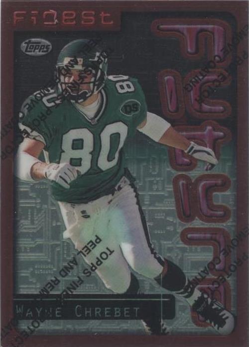 1996 Topps Finest - Wayne Chrebet #76 for sale online | eBay