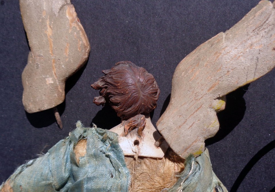 18th Century Crèche angels NEAPOLITAN Baroque Presepio NATIVITY SCENE ...