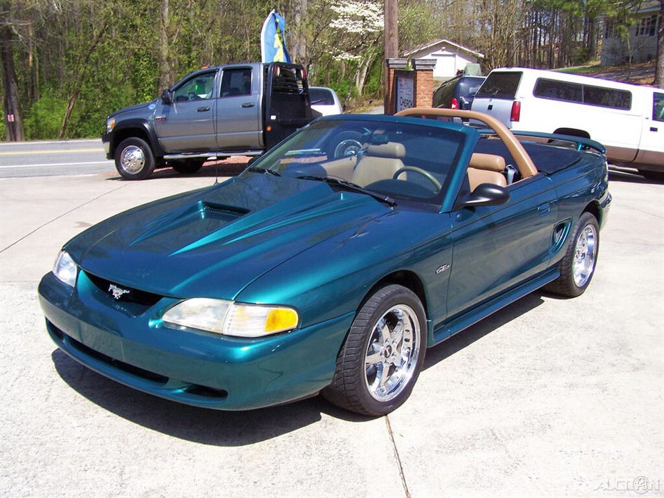 1998 Ford Mustang GT 50K 4.6L H.O V8 AUTO PREMIUM CONVERTIBLE SPEEDSTER ...
