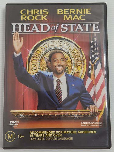 Head Of State DVD Movie Region 4 2009 Chris Rock Comedy Political ...