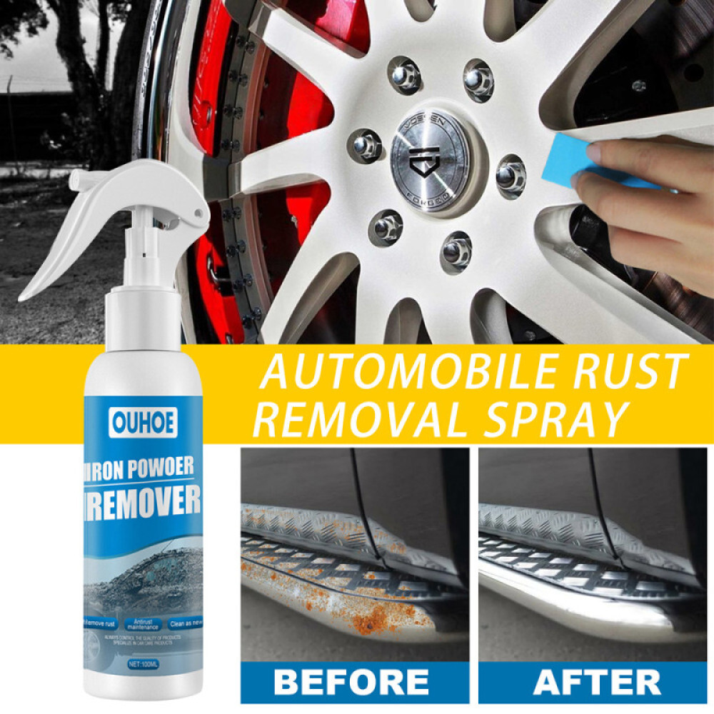 Car Rust Removal Spray, Car Iron Remover Spray,Car Iron Power Rust ...