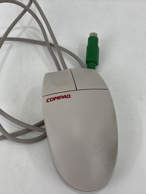 Compaq Desktop Ball Mouse Ps2 2 Button Gray Ps/2 M-s34 for sale online ...