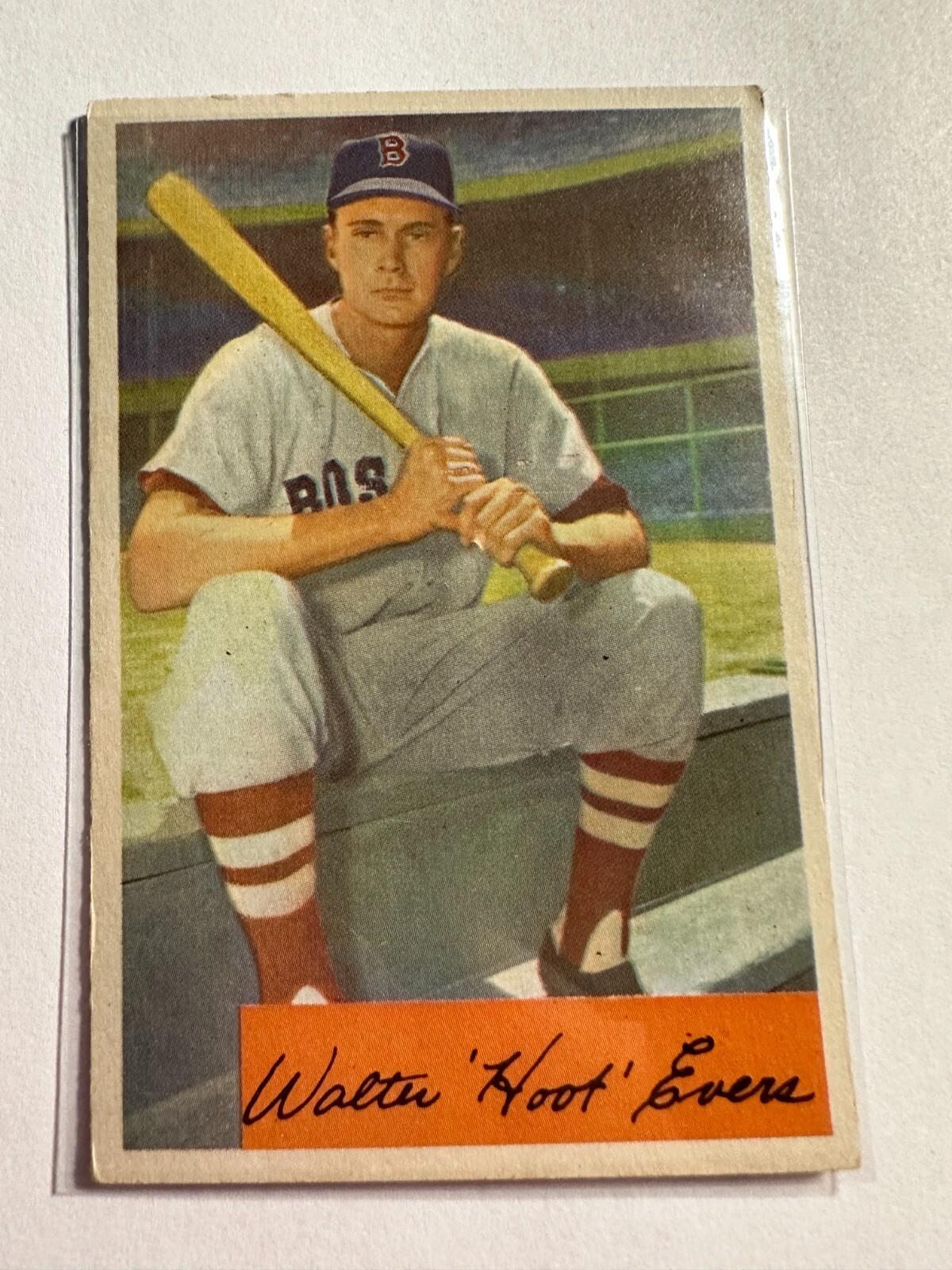 K76,363 - 1954 Bowman #18 Hoot Evers | eBay