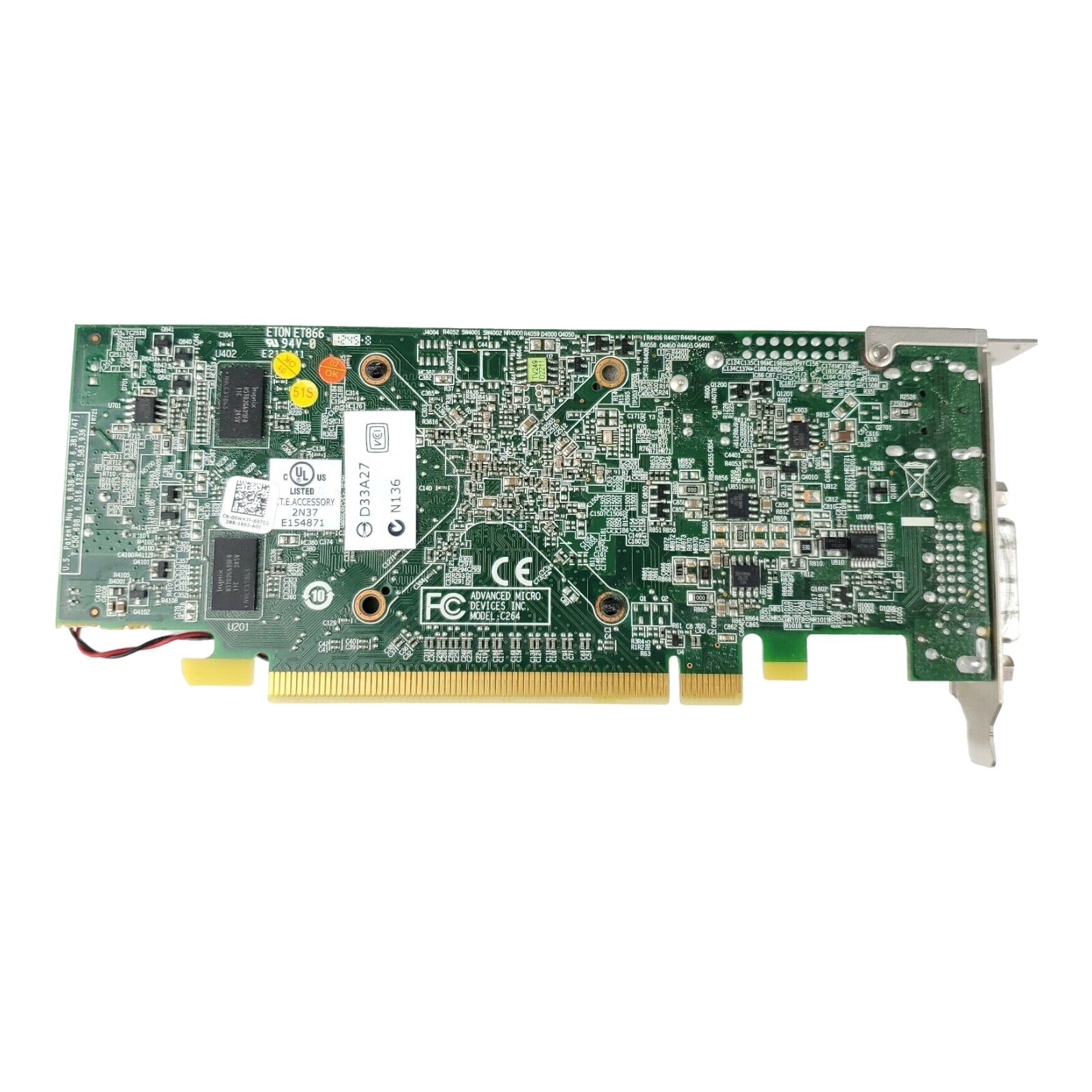 AMD Radeon V249 109-c26457-01 Ver. 4 DVI DP PCIe Video Card for sale ...