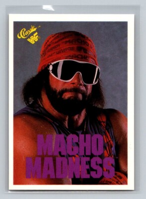 Macho Madness Macho Man Randy Savage 1990 Classic WWF #60 WCW WWE HOF ...