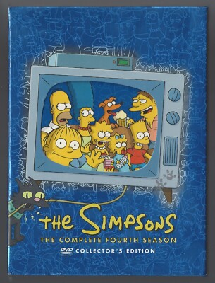The Simpsons: The Complete Fourth Season DVD 2004, 4-Disc Set ...