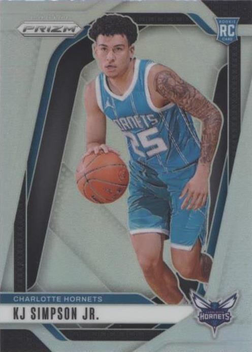 2024-25 Panini Prizm - KJ Simpson Jr. #247 Silver Prizm (RC) for sale ...