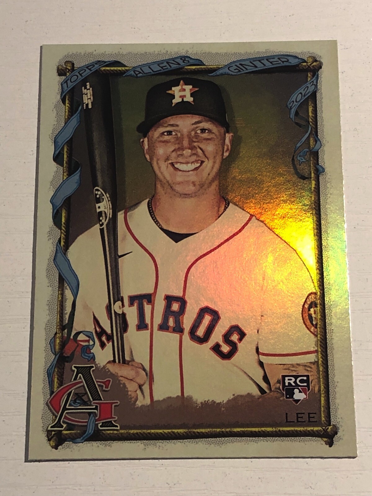 2023 Topps Allen & Ginter Silver Portrait Korey Lee Houston Astros RC ...