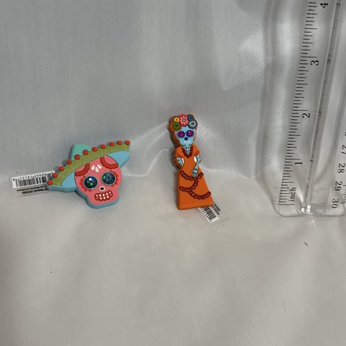 Crocs jibbitz Authentic Catrina Sugar Skull Day Of The Dead Dia De Los ...
