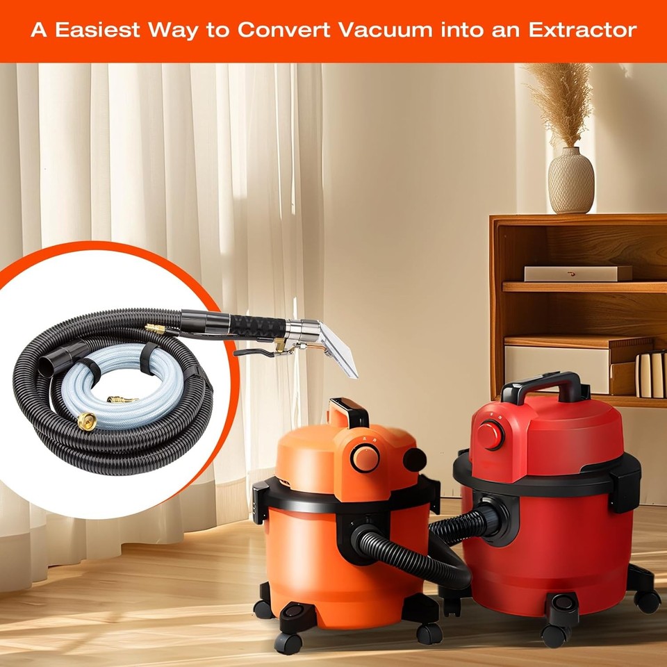 Extractor Kit for Shop Vac Better Extractor Hose Kit for Carpet ...