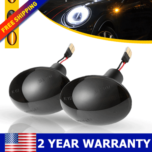 For 06-13 MINI Cooper R56 Hatch & 07-14 R55 Clubman?Amber Side Marker ...