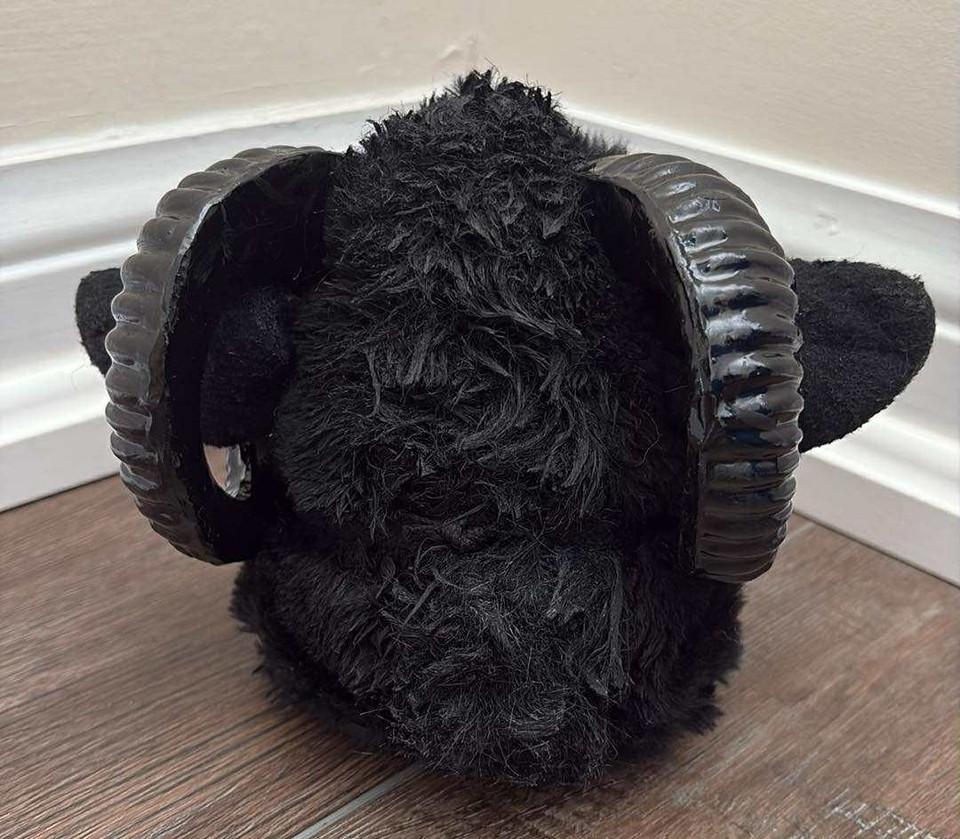 OOAK Furby The Dark Lord Gothic Satanic Goat Head Furby Non working art piece | eBay