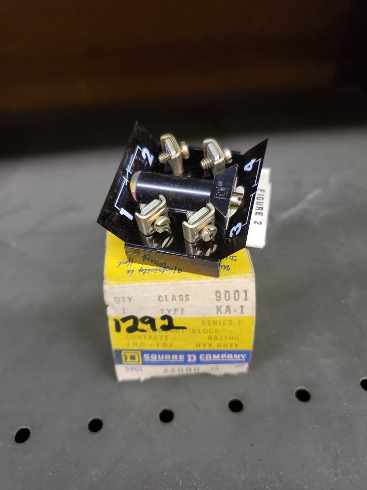 Square D 9001-KA1 Contact Block 9001KA1 Series F NOS | eBay