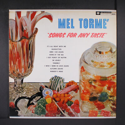 MEL TORME: songs for any taste BETHLEHEM 12" LP 33 RPM | eBay