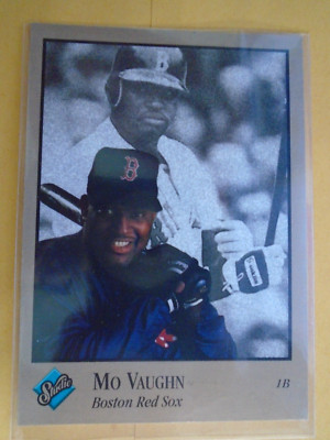 MO VAUGHN BOSTON RED SOX 1992 LEAF STUDIO BASEBALL CARD #139 | eBay
