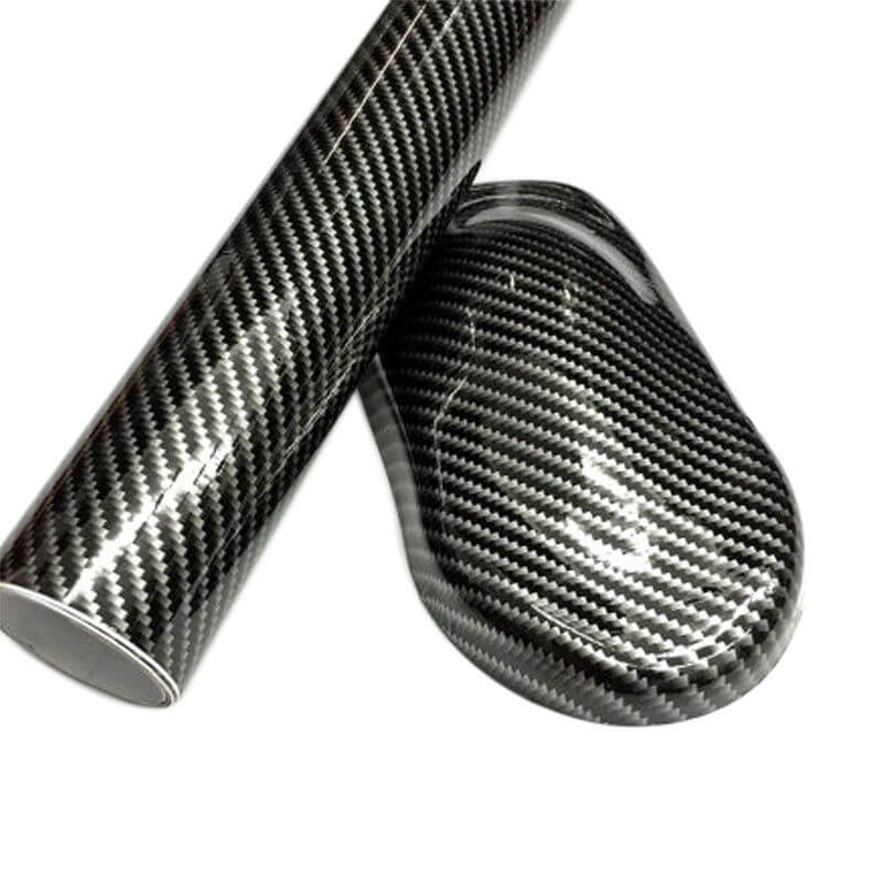 NEW 3D 5D Glossy Carbon Fiber Wrap Vinyl Decal Film Sticker Car Air ...