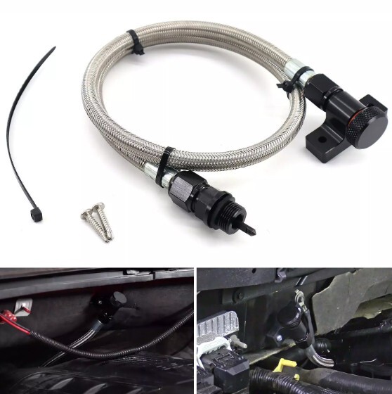 Dipstick Transmission For Ford 150 6R80 4R75E 4R70E Braided Stainless ...