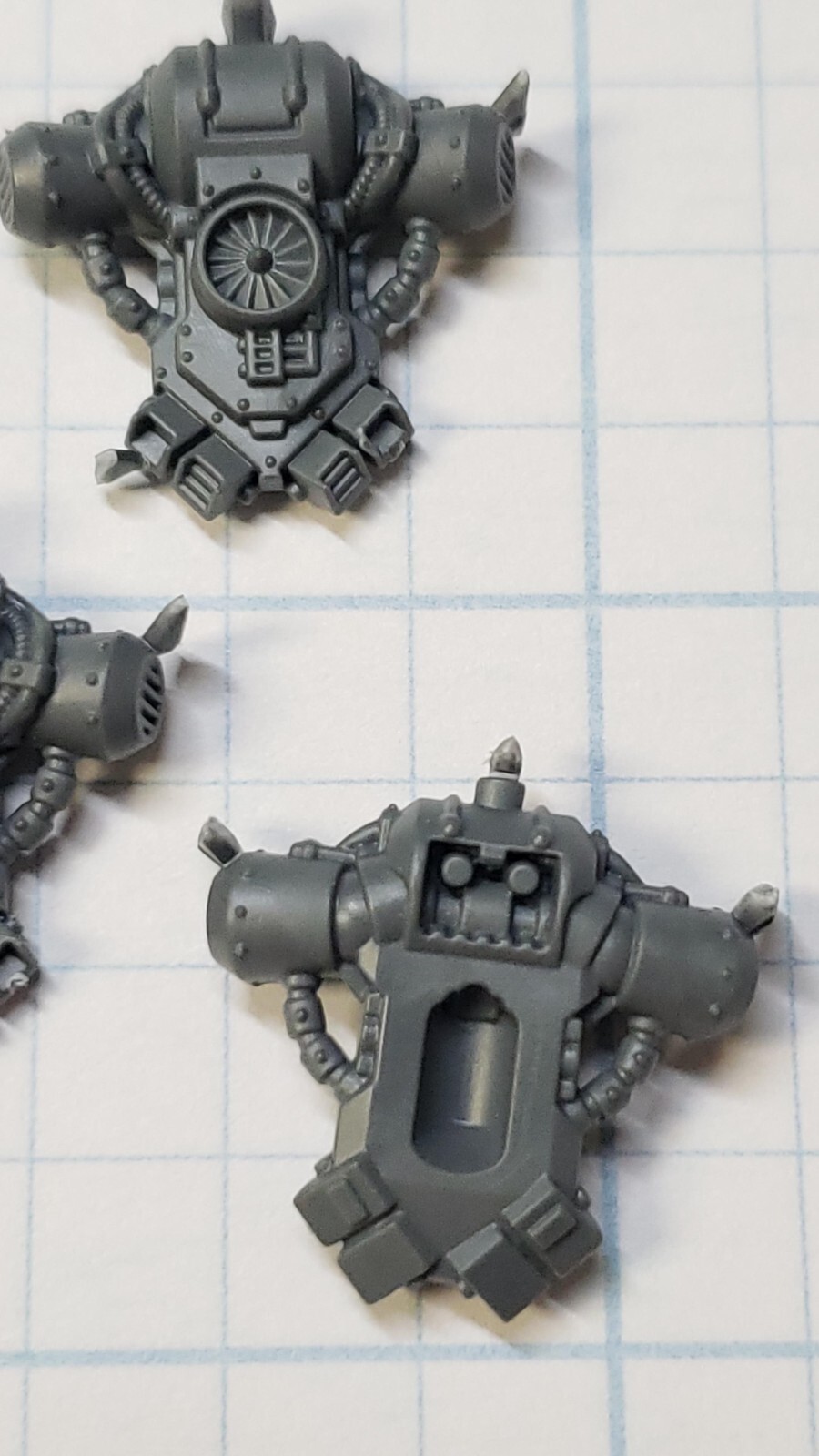 30K Space Marine Bits Mark III Tactical Squad Iron Armor Power Backpack ...