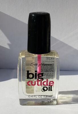 Two Sally Hansen Big Cuticle Oil 0.4oz Strengthen, Nourish, Moisturize ...