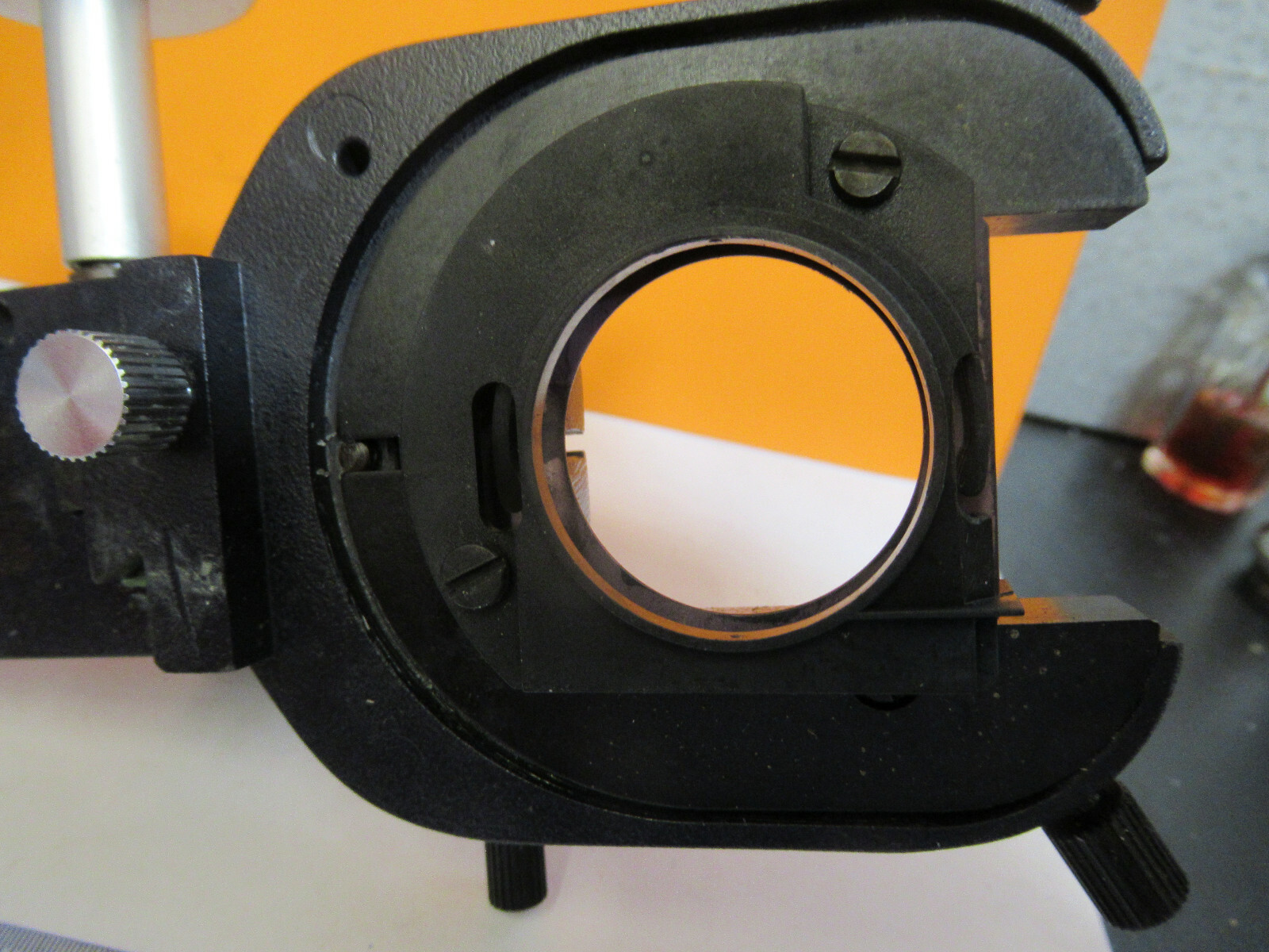 Leica Dmrb Condenseur Support Pièce Allemagne Microscope Comme sur ...