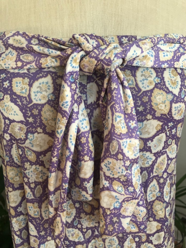 Vtg JANTZEN 70s Strapless Dress Swim Cover-up Floral Midi Size 10 ...