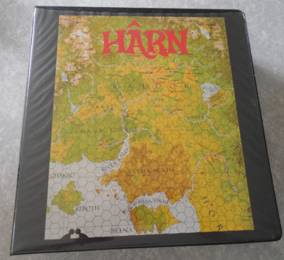 CITIES OF HARN #5002, IN BLACK THREE RING BINDER, COLUMBIA GAMES, INC ...
