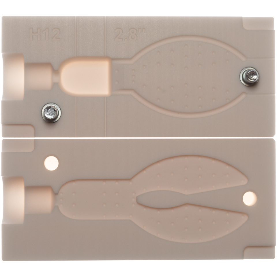 Super Chunk Jig Trailer Craw Fishing Lure Bait Mold Soft Plastic 71 mm ...