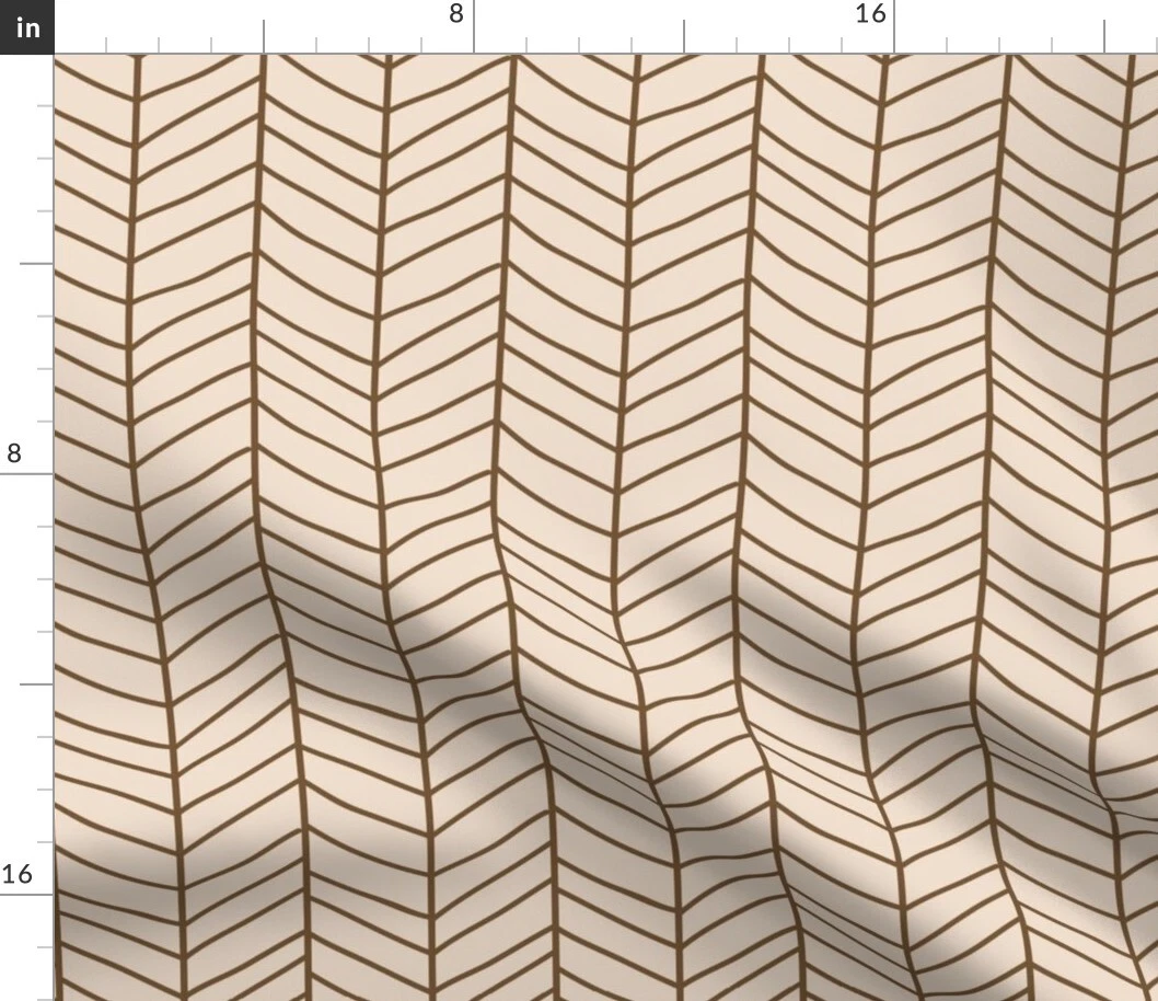 Brown Chevron Background