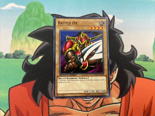 Yu-Gi-Oh! TCG Battle Ox DEM5-EN002 Lightly Played Speed Duel Demo Pack ...