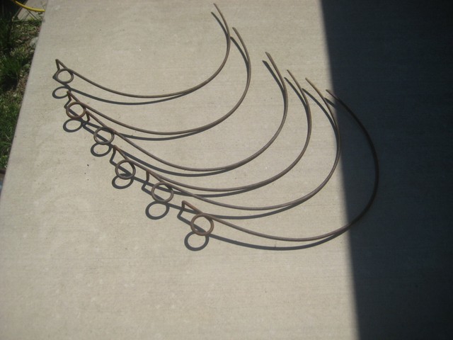 Lot of 6 Antique Hay Rake Tines / Teeth Farm Equipment ~ Re-purpose | eBay