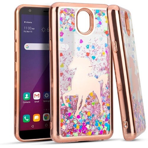 For LG Arena 2 / Escape Plus / Journey /K30 X2 2019 Liquid Glitter Case ...