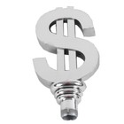 Silver Dollar Sign Pimp Costume Halloween Accessory Cane Walking Stick ...