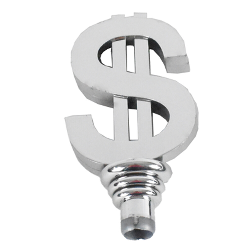 Silver Dollar Sign Pimp Costume Halloween Accessory Cane Walking Stick ...