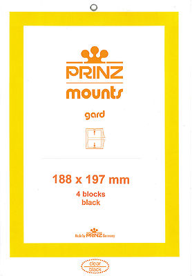 4 Prinz BLACK Mounts 188 x 197 Country Western FREE U.S. Shipping w/$50 ...