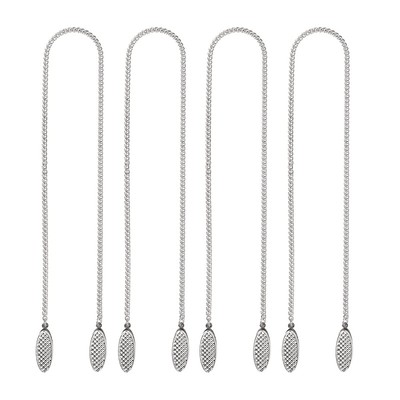 4 Pcs Napkin Chain Napkin Holder Napkin Clips Chain Flexible Lanyard ...