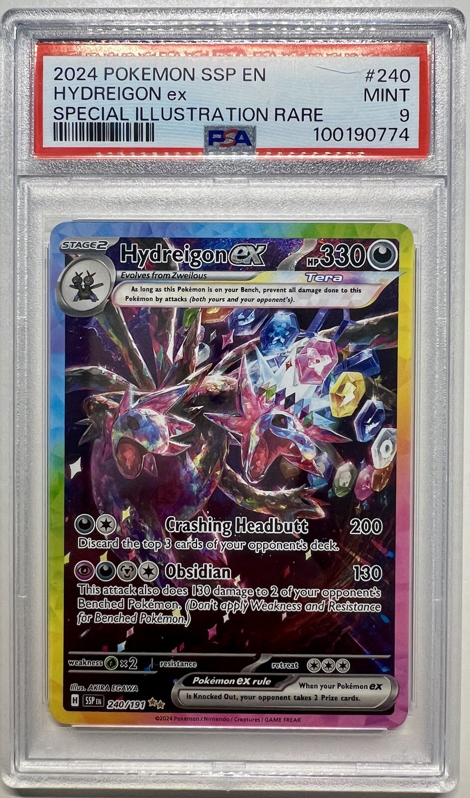 Hydreigon ex 240/191 Sv08: Surging Sparks Holo for sale online | eBay