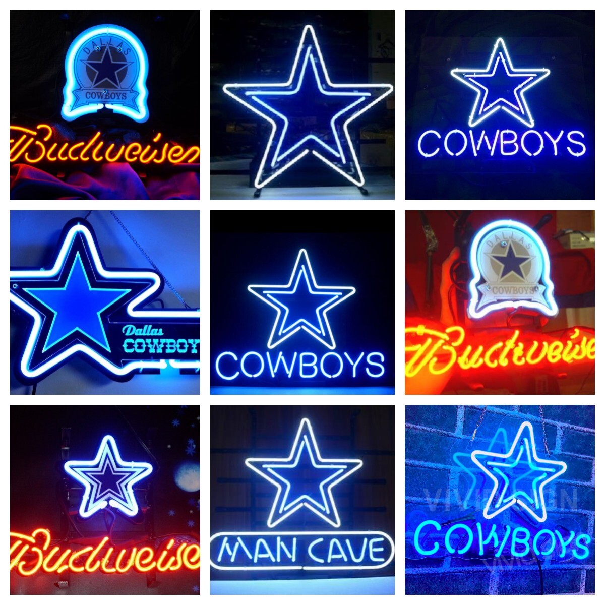 Dallas Cowboys Neon Lights Dallas Cowboys Cheerleaders – Official
