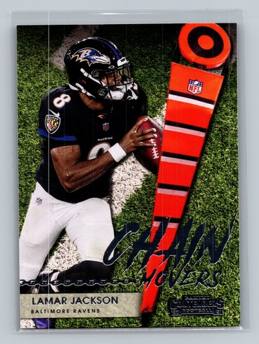 2021 Panini Contenders #CM-LJA Lamar Jackson Chain Movers Excellent | eBay