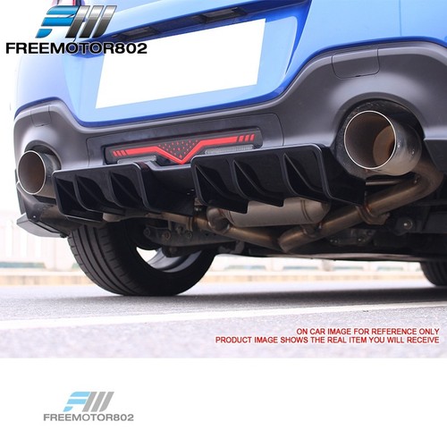 Fits 22-25 Subaru BRZ & Toyota GR86 2PCS JDM Rear Diffuser Carbon Fiber ...