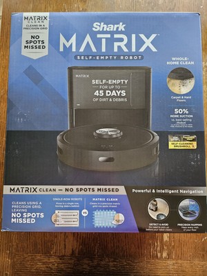 Shark Matrix RV2310AE Robotic Vacuum Cleaner - Black 622356601771| eBay
