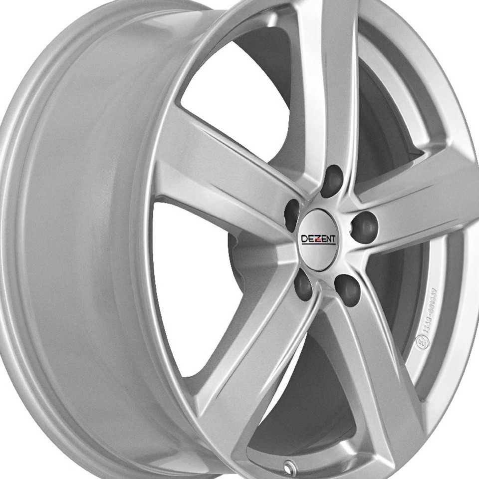 4 Dezent TU silver wheels 7.5Jx18 5x112 for Audi A3 Q3 18 Inch rims ...