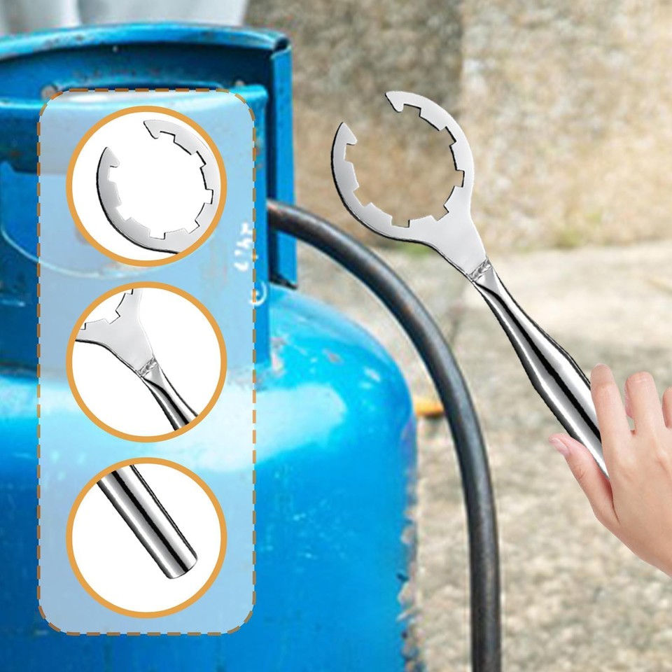 Cylinder Wrench Valve Spanner Tightening and Loosening Valves Ergonomic ...
