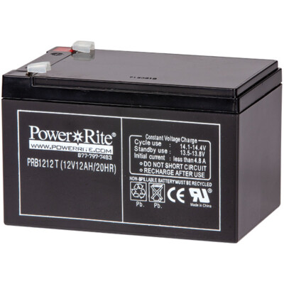 Power Rite LD1212 Battery 12V 12 Ah | eBay