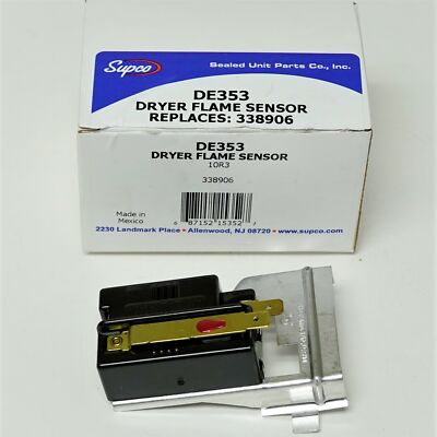 Gas Dryer Sensor for 5303281135 338906 AP2142636 AP6008294 PS459818 ...