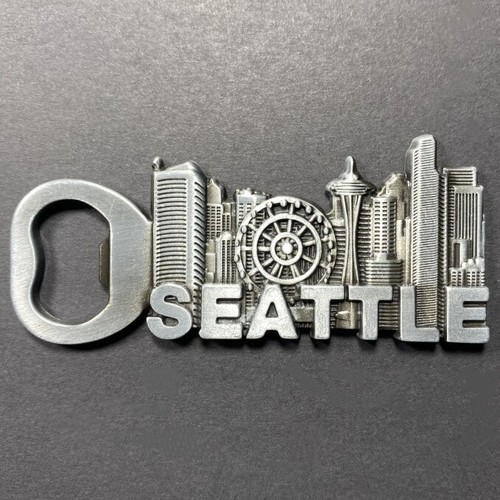 Seattle Tourist Gift Souvenir 3D Metal Refrigerator Fridge Magnet ...