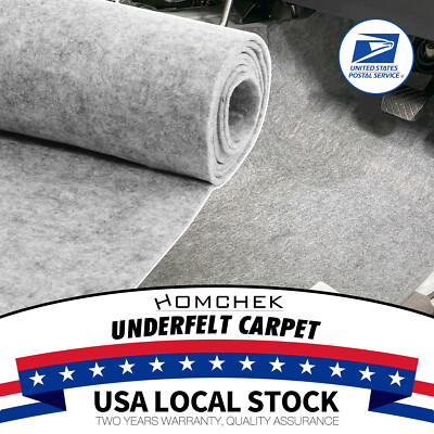 Automotive Carpet Underlay Padding Light Gray | 40" Wide | 80" Length ...