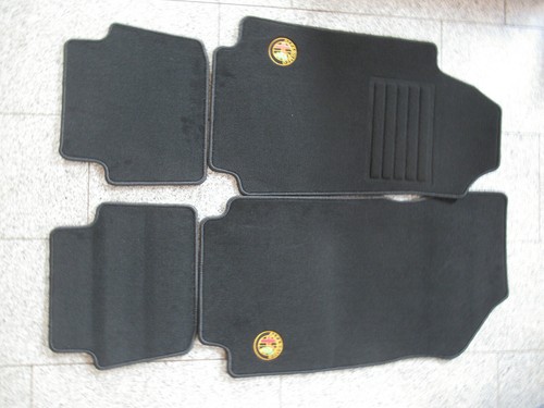 Alfa Romeo Alfetta GT GTV GTV6 Tappetini Neri In Velluto Fino Con ...